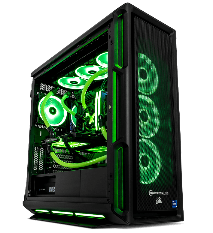 PCSPECIALIST - Water Cooled PCs mit LIQUID SERIES