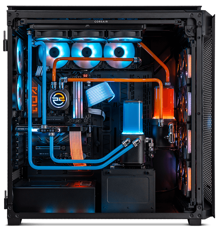 PCSPECIALIST - Water Cooled PCs mit LIQUID SERIES
