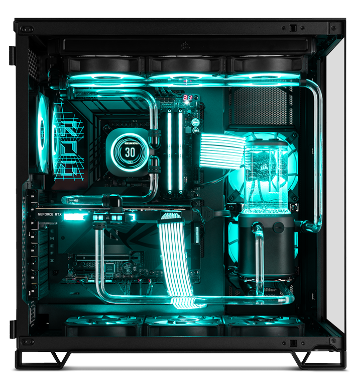 PCSPECIALIST - Water Cooled PCs mit LIQUID SERIES